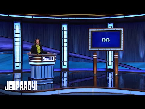 Final Jeopardy! 11/5/2021 “Toys” | JEOPARDY! | Jeopardy TV
